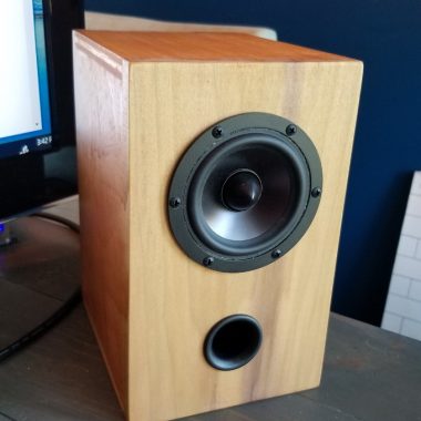 Point Source Desktop Speaker RS100-4 “Corona” | Parts Express Project ...