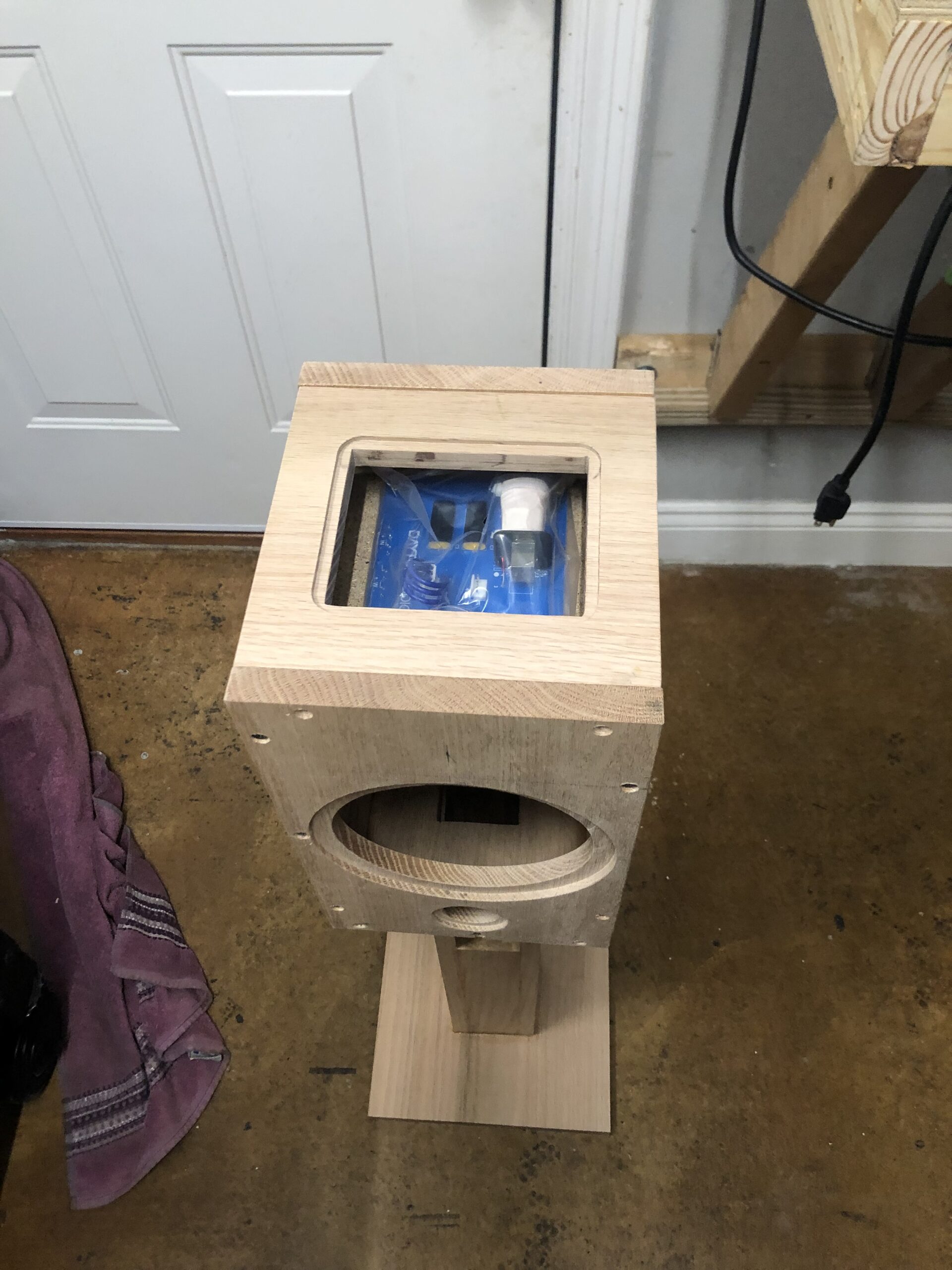 Home Theater Horn Enclosure | Parts Express Project Gallery